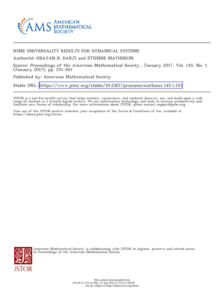 dinâmica simbólica | PDF | Banach Space | Continuous Function
