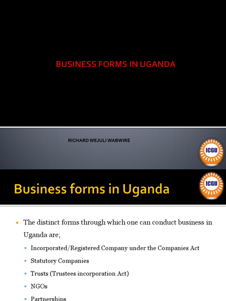 Business Forms in Uganda | Limited Liability Partnership | Business