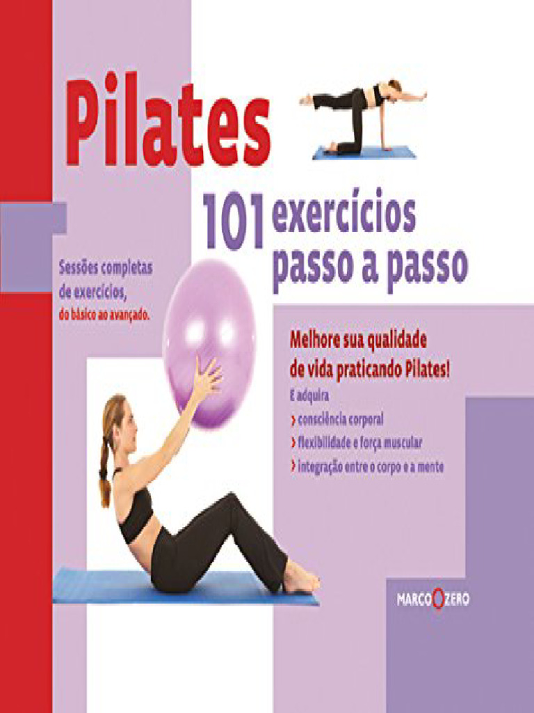 101 Exercícios de Pilates Passo a Passo | PDF