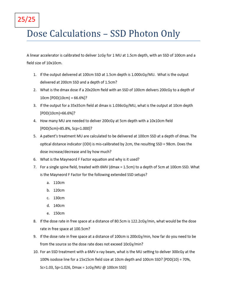Dos 523 - 3 - Calc Practice Problems - SSD Photon | PDF | Applied And ...