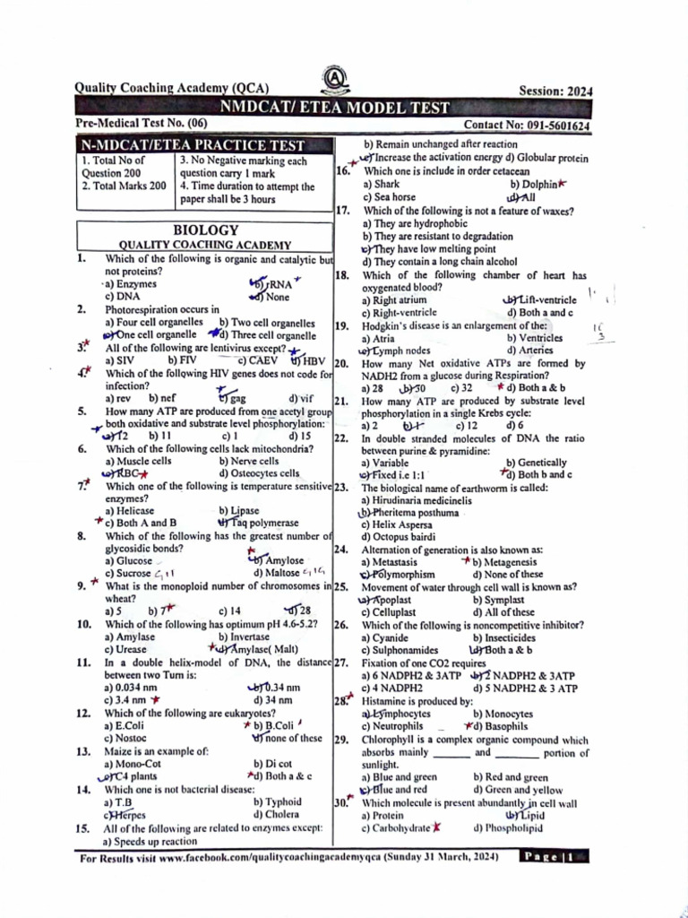 QCA + Keys (21-04-2024) | PDF