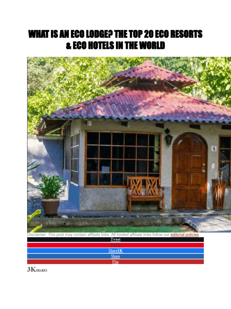 Echo Lodge Resort & Hotel | PDF | Hotel
