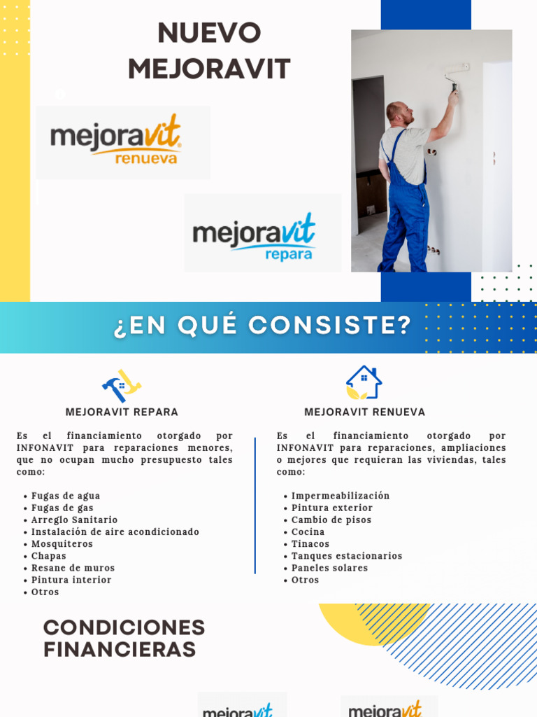 Financiamiento INFONAVIT para Mejoras del Hogar | PDF