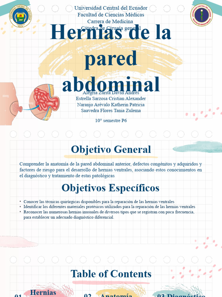 Hernias de La Pared Abdominal | PDF | Cirugía | Abdomen