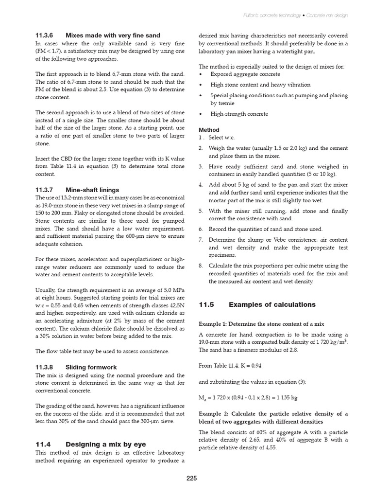 fultons-concrete-technology_mix design | PDF | Building Materials | Building Engineering