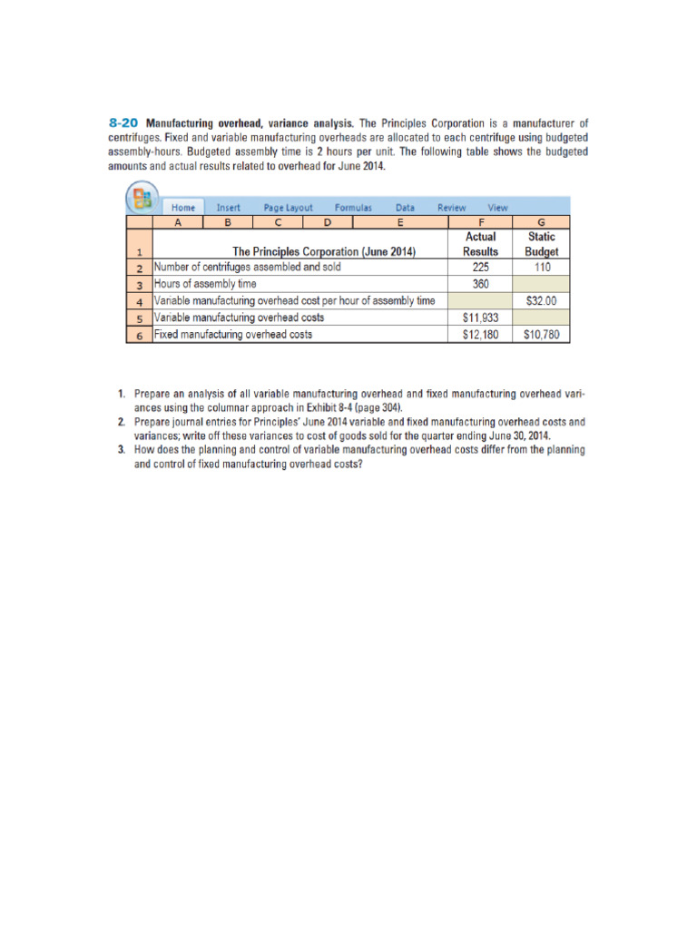 Excercises ch 8 part 1 | PDF