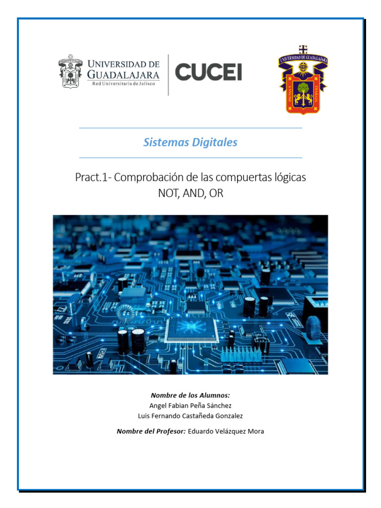 Verificación de compuertas 74LS032 | PDF | Puerta lógica | Electricidad