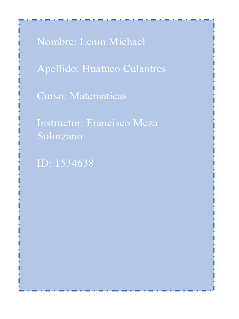 ENTREGABLE 003 Lenin Michael PDF | PDF | Procesos de negocio | Metalurgia