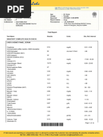DR - Lal Path Labs: Invoice Cum Cash Receipt (Please Bring This Receipt ...