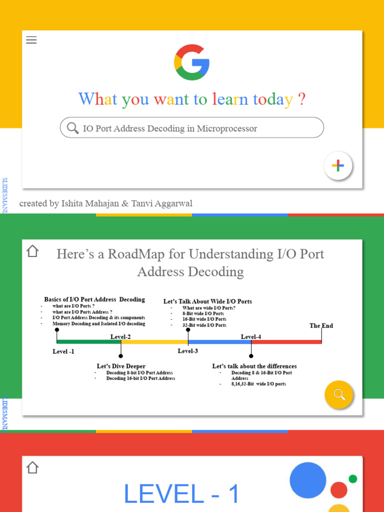 Io Port Address Decoding Microprocessor Pdf Inputoutput Central Processing Unit