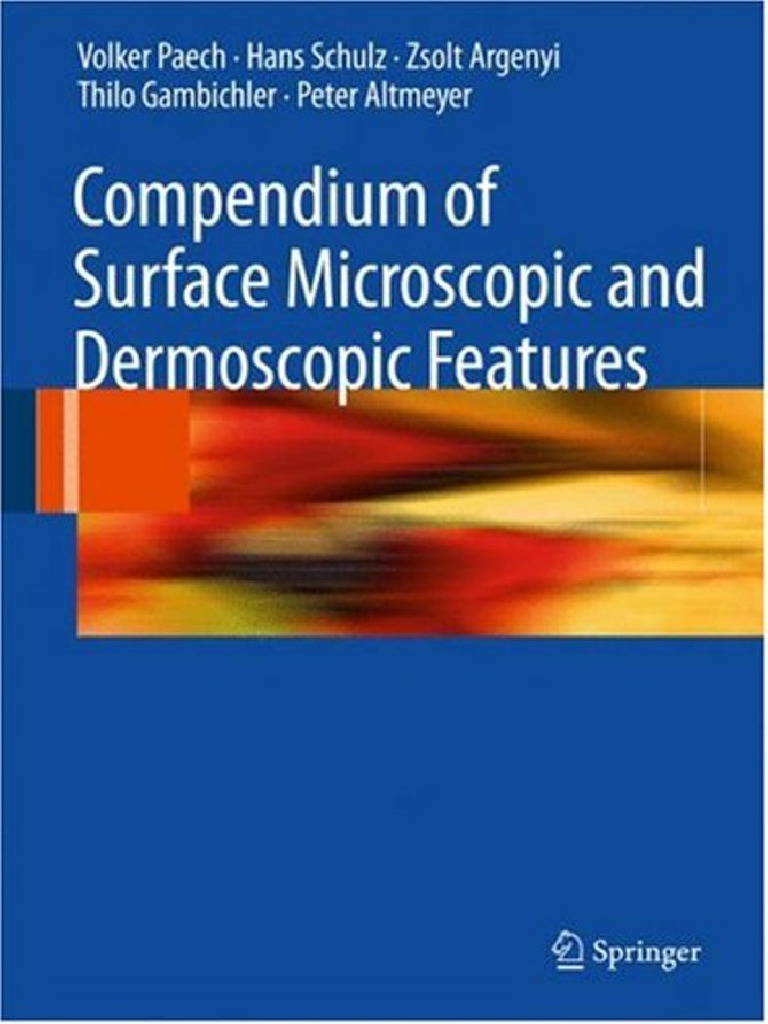 Compendium of Surface Microscopic and Dermoscopic Features | PDF ... Compendium of Surface Microscopic and Dermoscopic Features | PDF ...