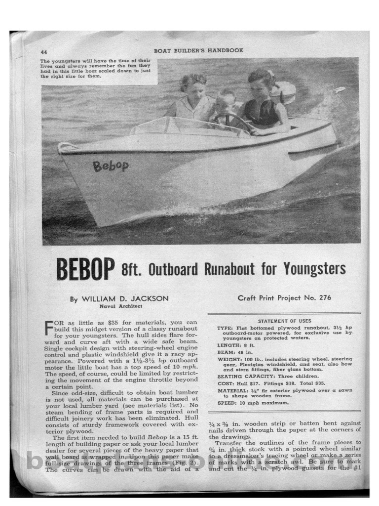 BPO_bebop boat | PDF
