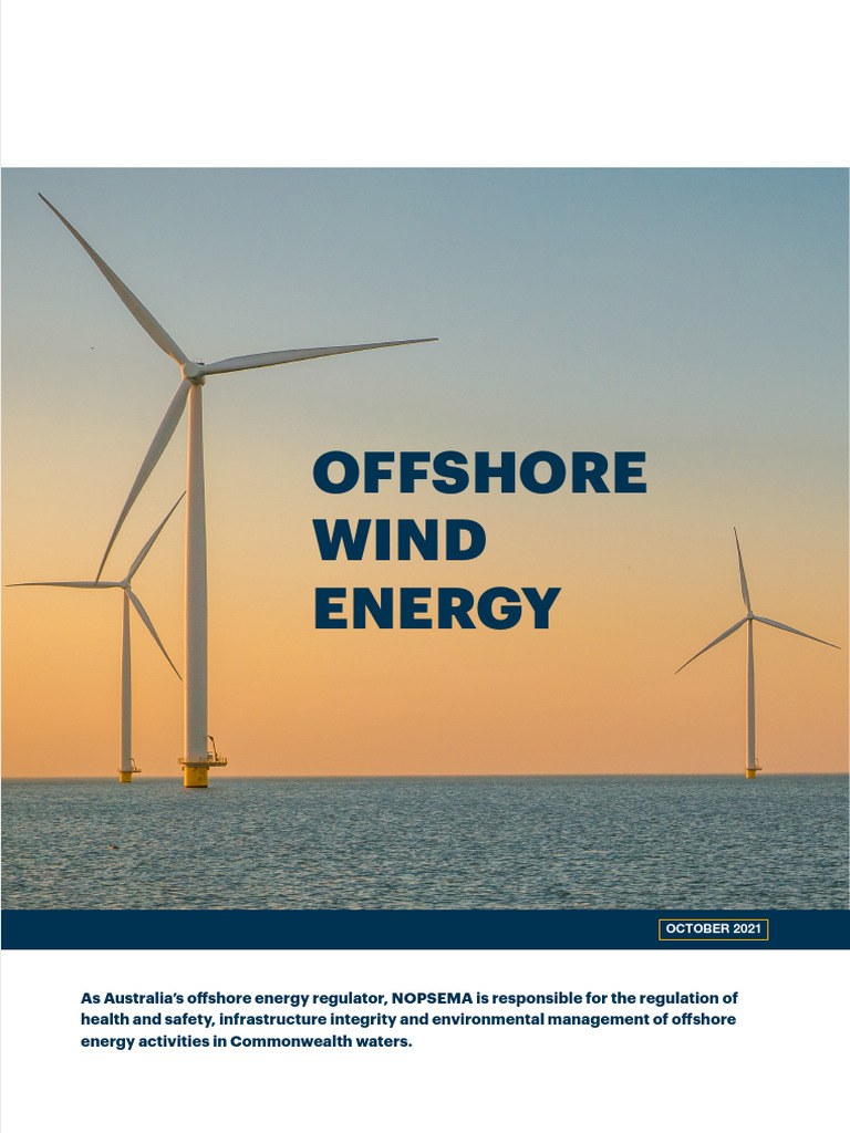 Offshore Wind Opportunities in Australia | PDF | Offshore Wind Power ...