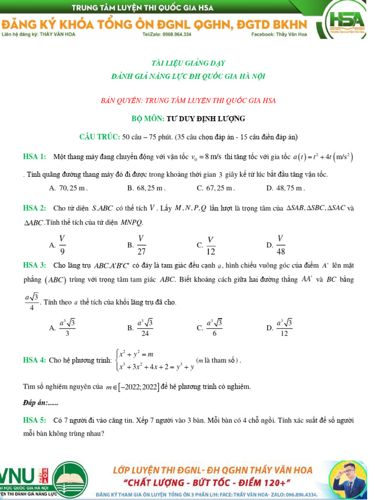 Hsa. THC Chin 05-T Duy NH LNG | PDF