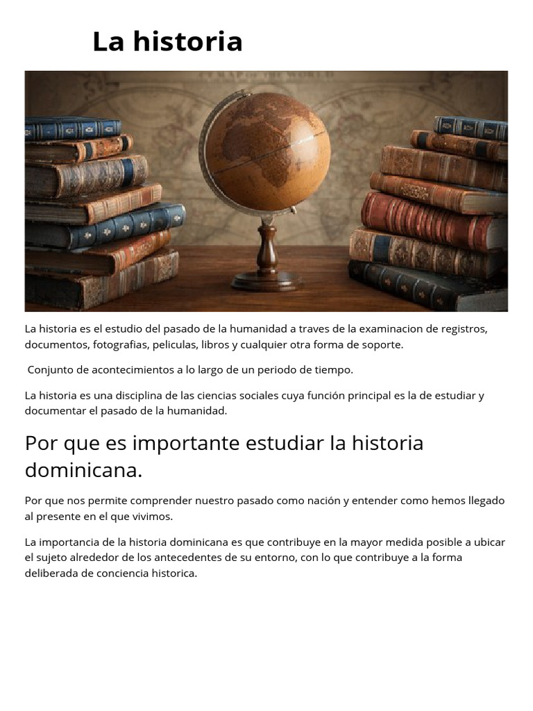 La Historia - 20240319 - 225942 - 0000 | PDF | República Dominicana ...