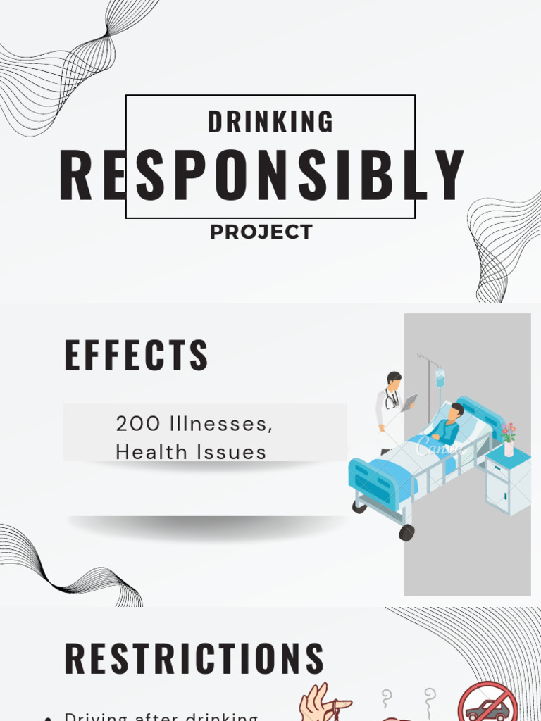 Drinking Responsibly | PDF | Social Science | Lifestyle