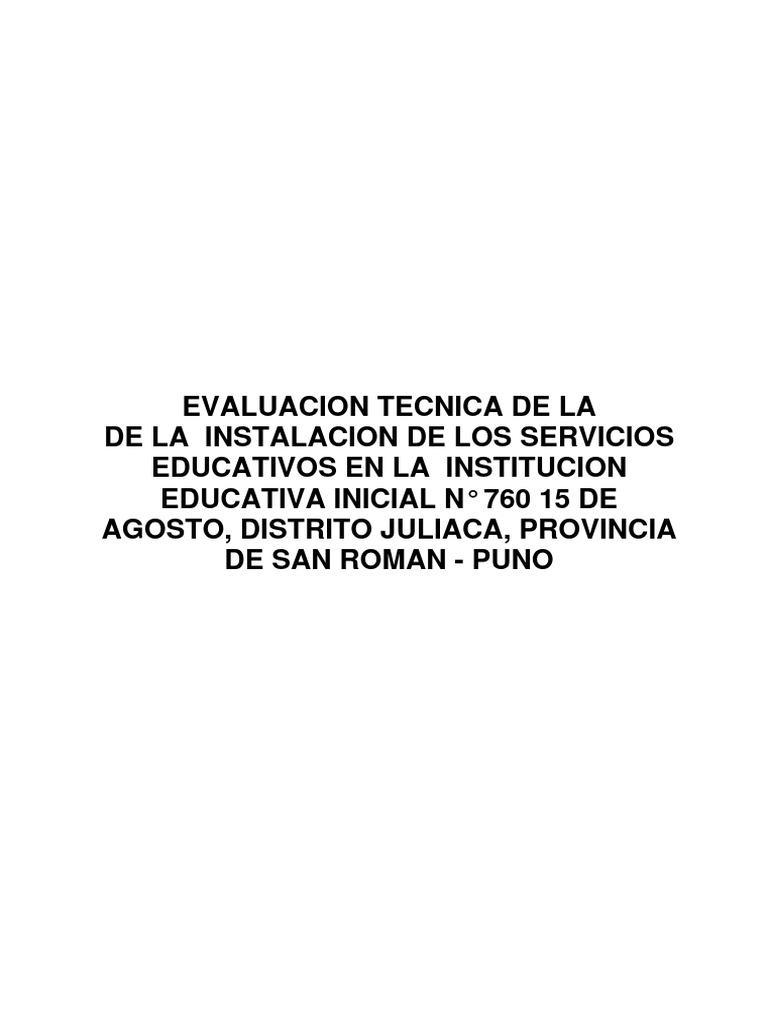 Informe Eval Técnica de Estudio | Descargar gratis PDF | pared | Ingeniería de Edificación