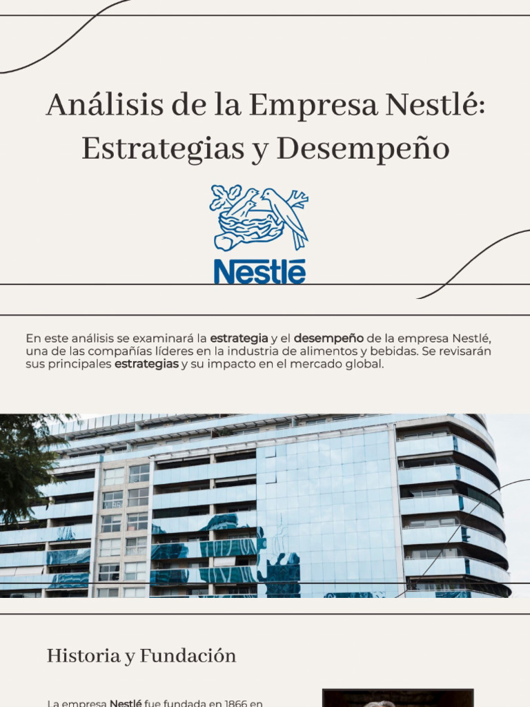 Presentacion Sobre La Compañia Nestle | PDF
