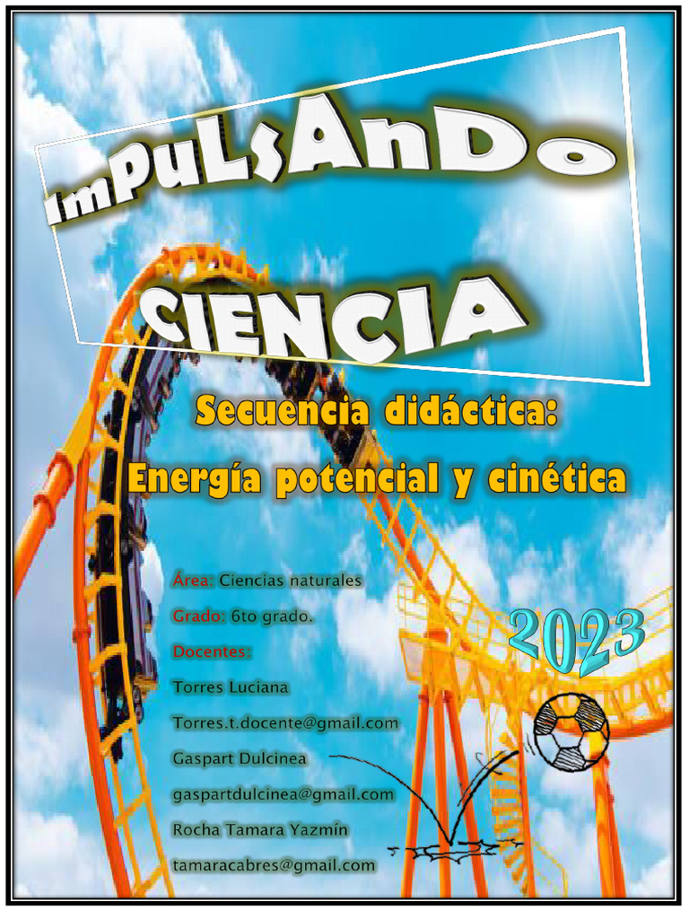 Energías y Medio Ambiente en Sexto Grado | PDF | Energía cinética ...