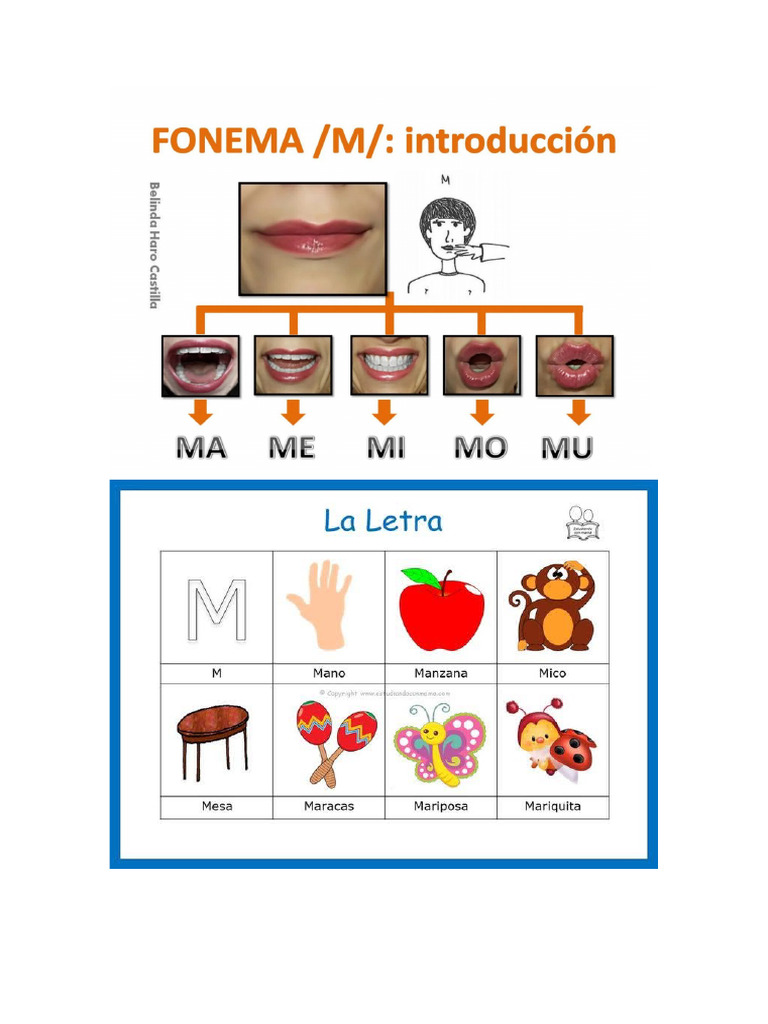 Fonema M | PDF
