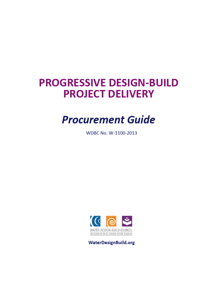 Progressive Design-Build Procurement Guide | PDF | Request For Proposal | Procurement