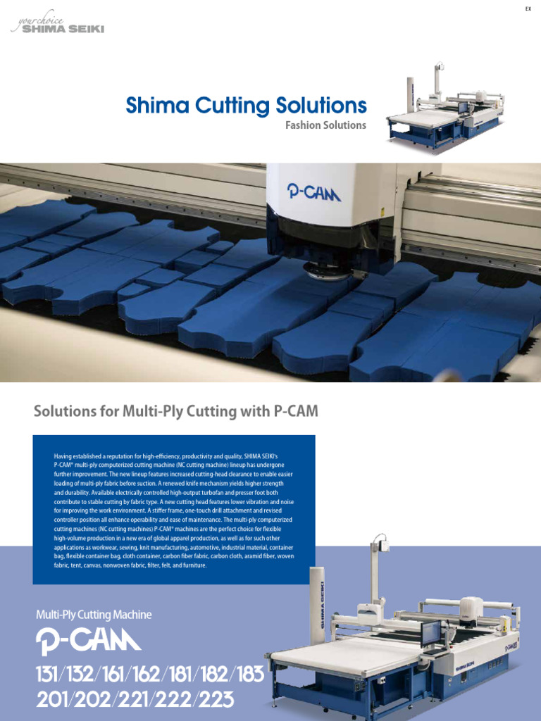 Shima Cutting Solutions Fashion Solutions En | PDF | Textiles ...