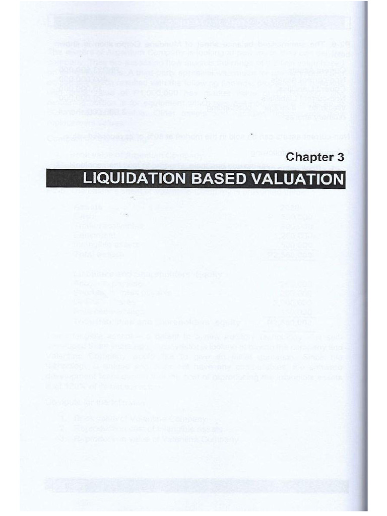 Liquidation BAsed | PDF