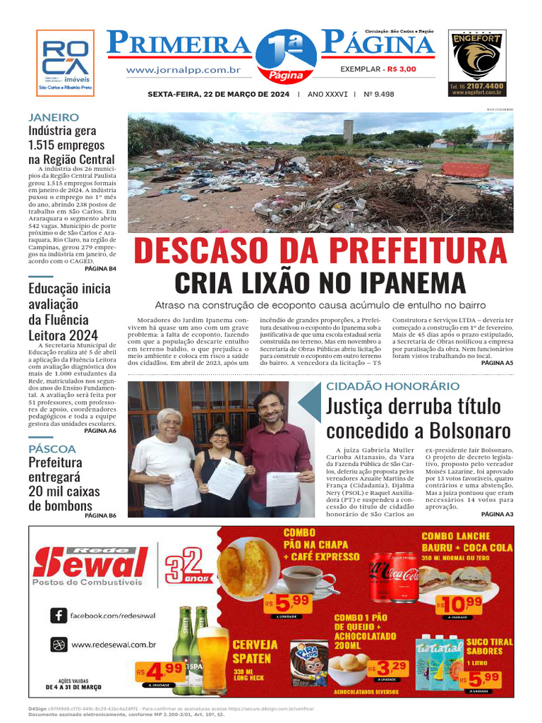 Jornal PP 22-03-24 Compressed PDF D4sign | PDF