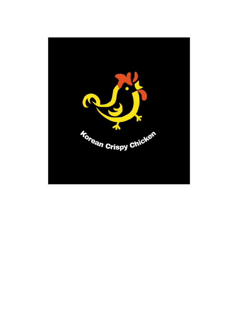 Korean Crispy Chicken Logo | PDF