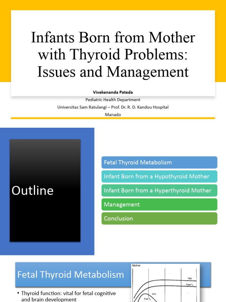 Infant Born From Maternal Thyroid | PDF | Thyroid Stimulating Hormone ...