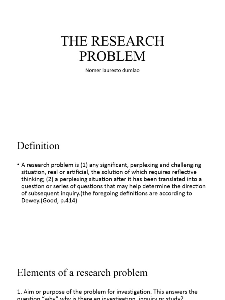 Lesson 6 Communication Reserach | PDF | Inquiry | Question