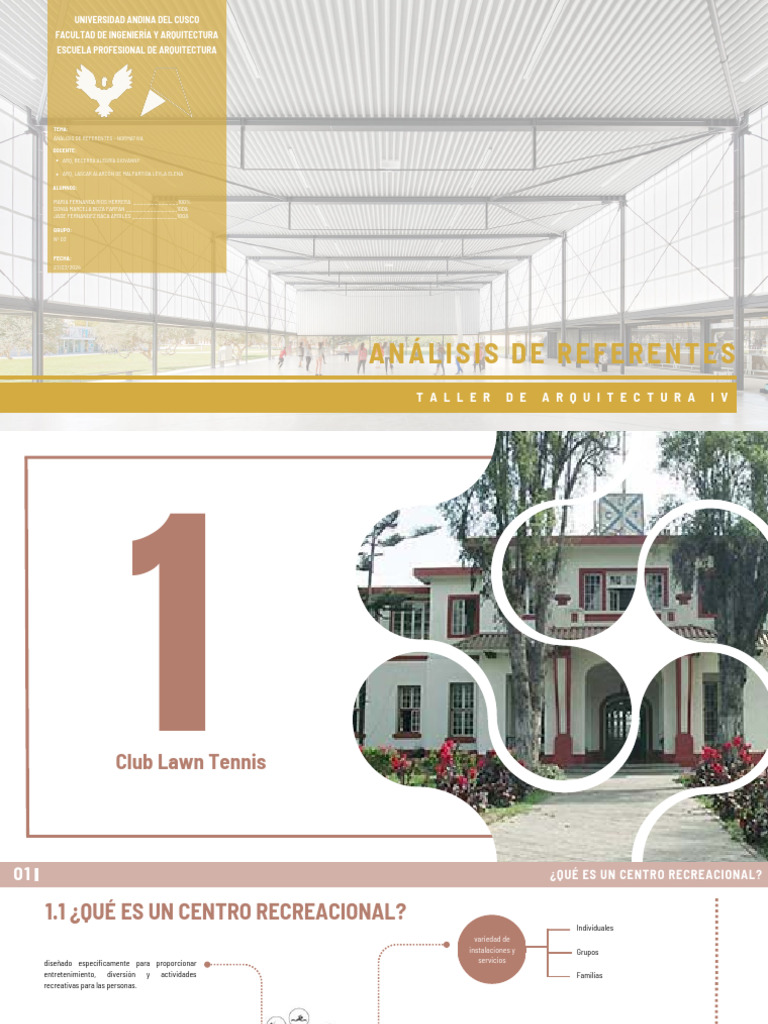 Grupo 1 - Analisis de Referente | PDF | Techo | Acero