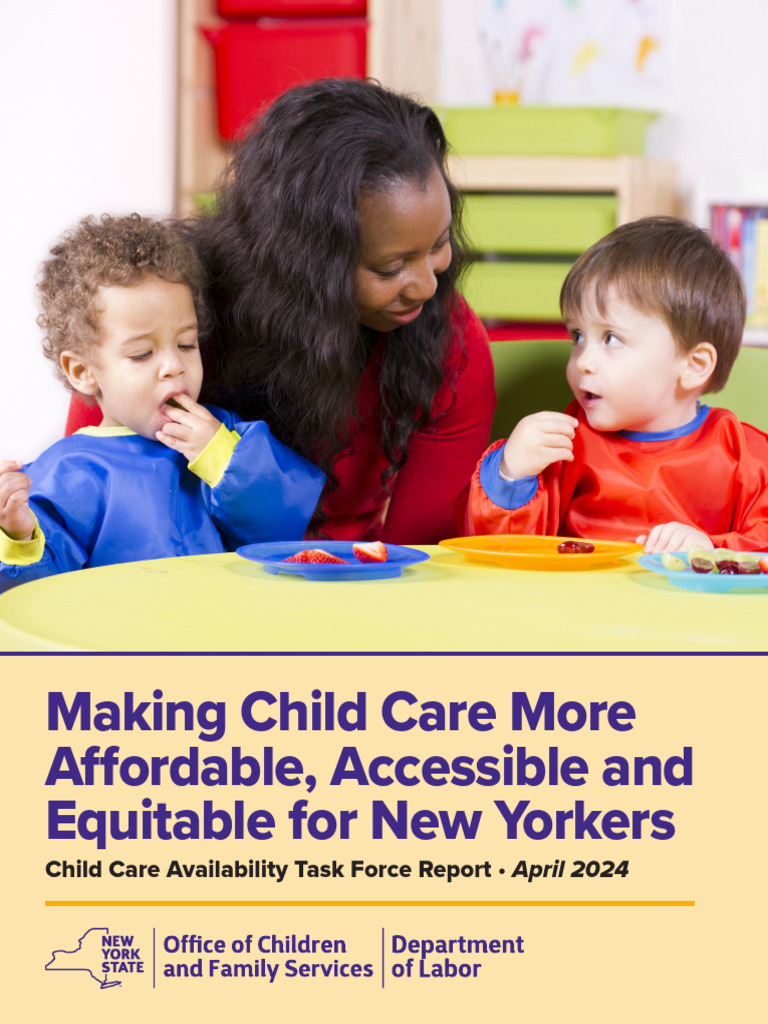Child Care Availability Task Force | PDF | Child Care | Early Childhood Education