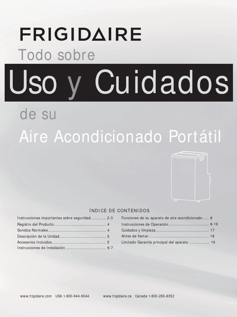 INSTRUCTIVO | PDF | Enchufes y tomas de corriente alterna | Aire acondicionado