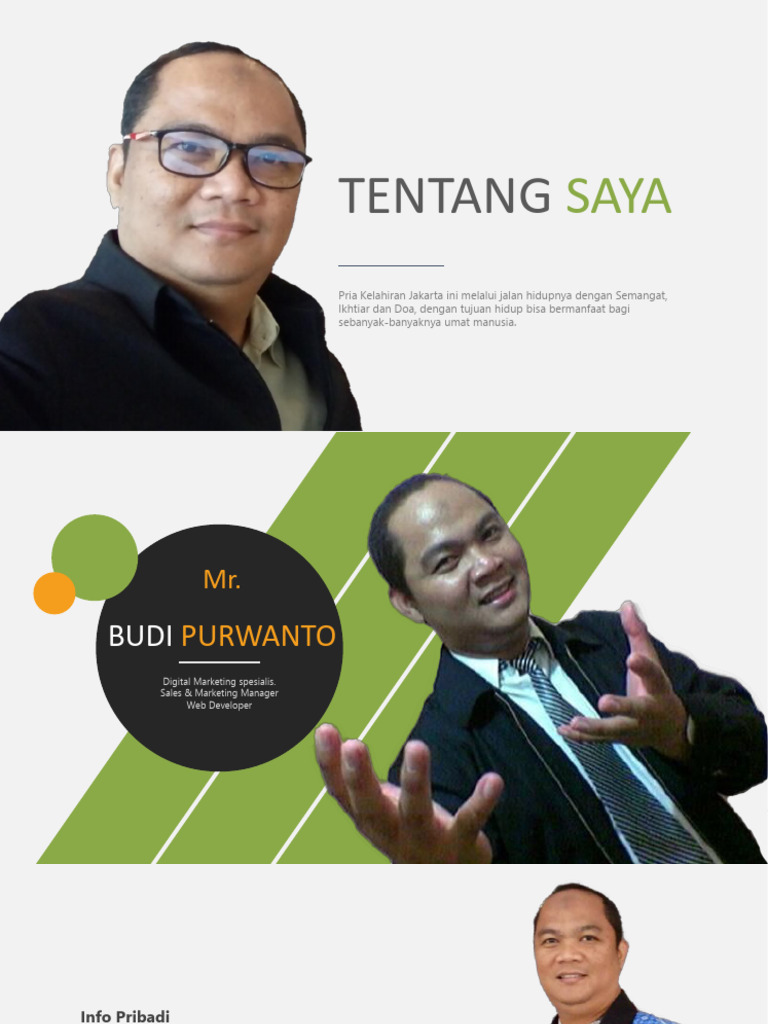 Profil Budi Purwanto: Digital Marketer | PDF