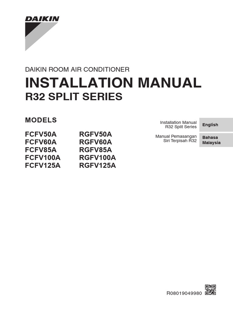 Im-R32 FCFV NCCK | PDF | Electrical Wiring | Manufactured Goods