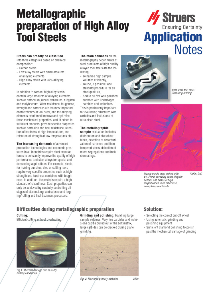 Tool Steel | PDF | Steel | Alloy