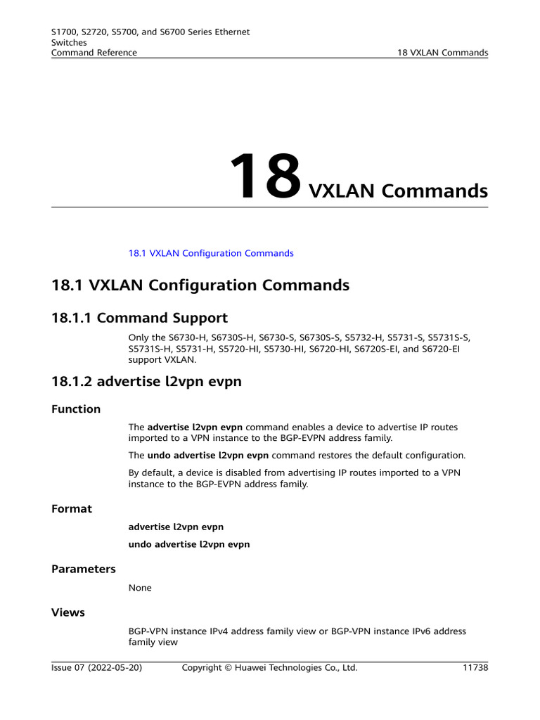 01-18 VXLAN Commands | PDF | Ip Address | Network Switch