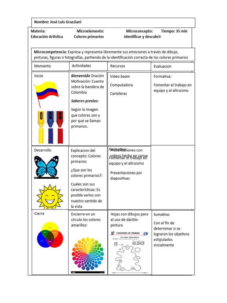 Colores Primarios | PDF