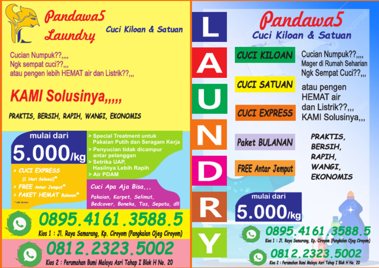 Brosur Laundry A4 bw1 | PDF