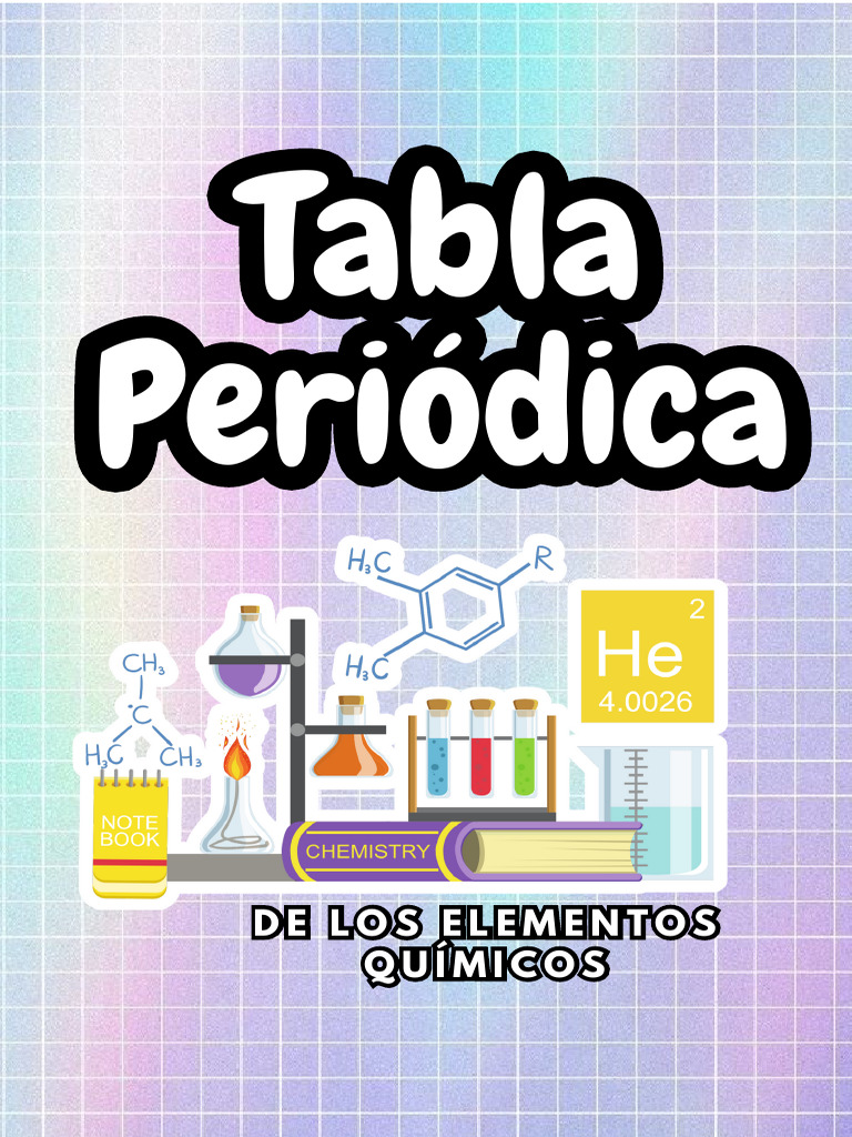 Tabla Periódica de Elementos Químicos | PDF | Tabla periódica | Química