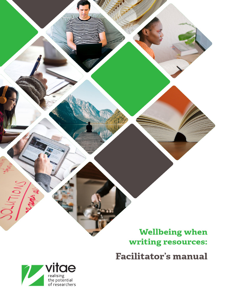Wellbeing When Writing - Facilitator's Manual - Final - May 2020 | PDF | Copyright | Methodology