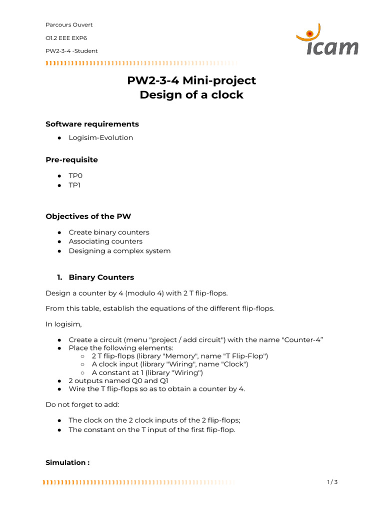 EN - O1.2 EEE EXP6 - TP2-3-4-Student | PDF | Electrical Circuits | Digital Electronics