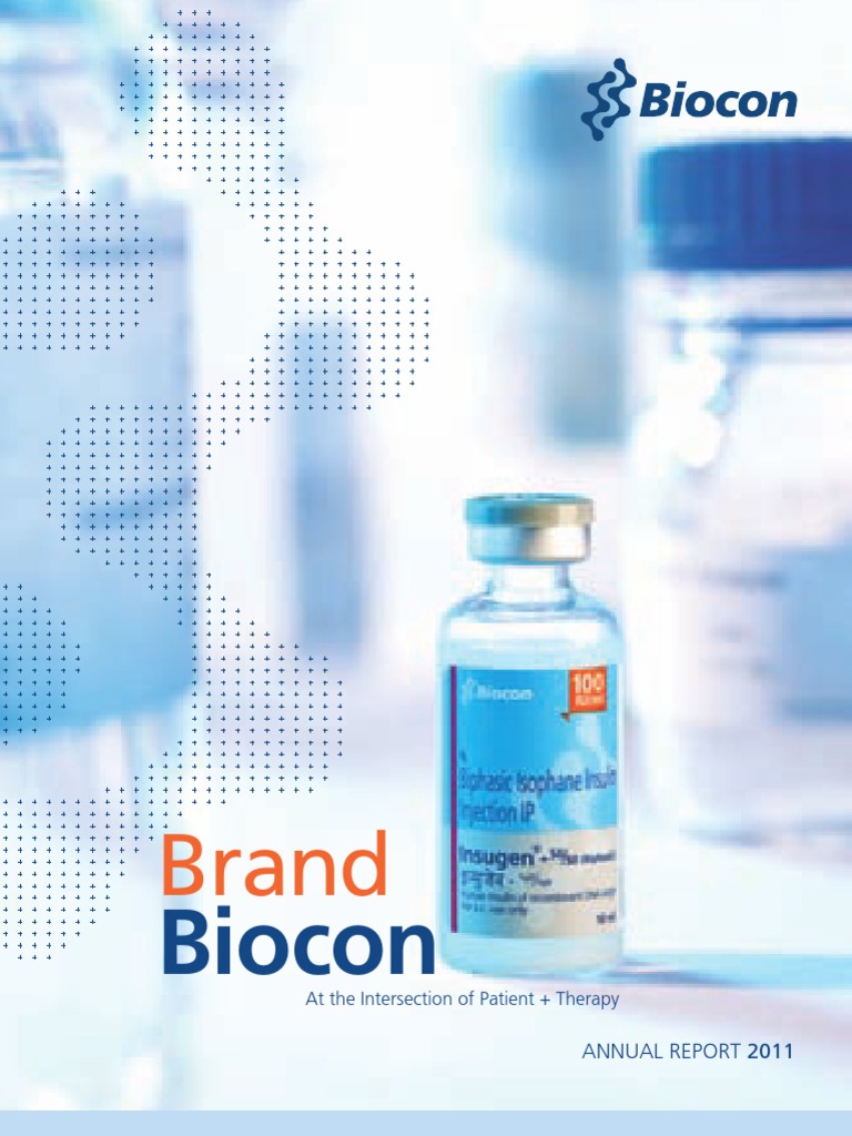 Biocon AR2011 v1 | PDF | Self-Improvement
