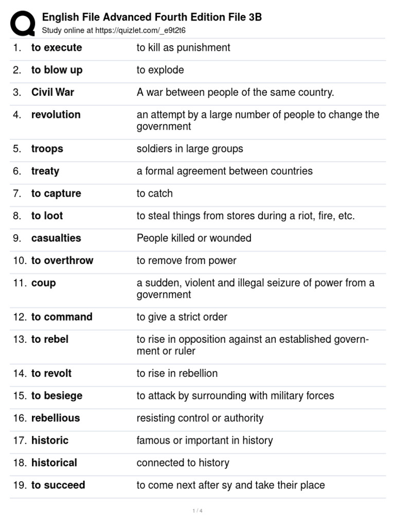 Unit 3B | PDF | Rebellions | Conflicts