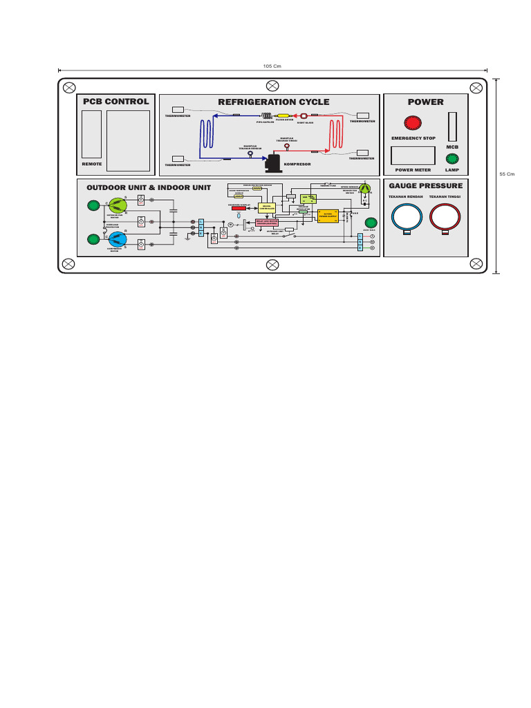 Remote Refrigeration Control System | PDF | Fuse (Electrical) | Relay