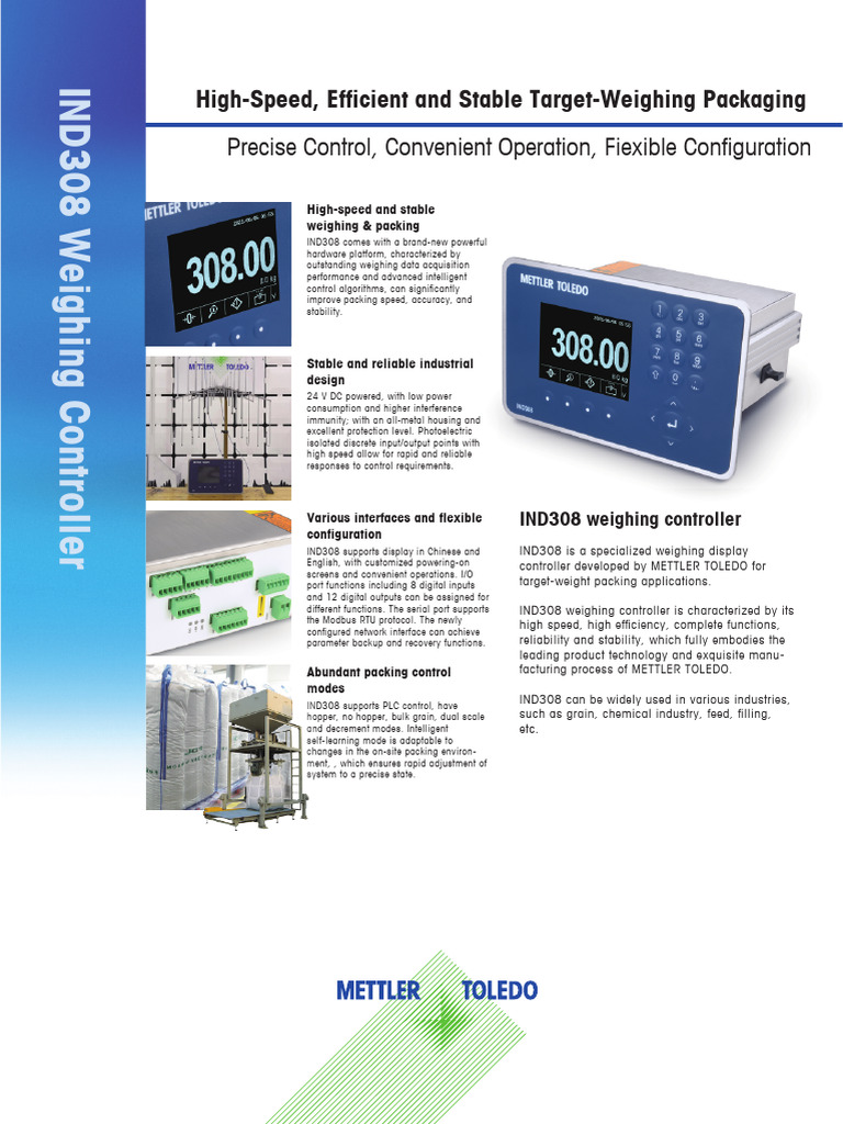 Mettler Toledo c750 Bagging Controllers | PDF | Programmable Logic Controller | Power Supply