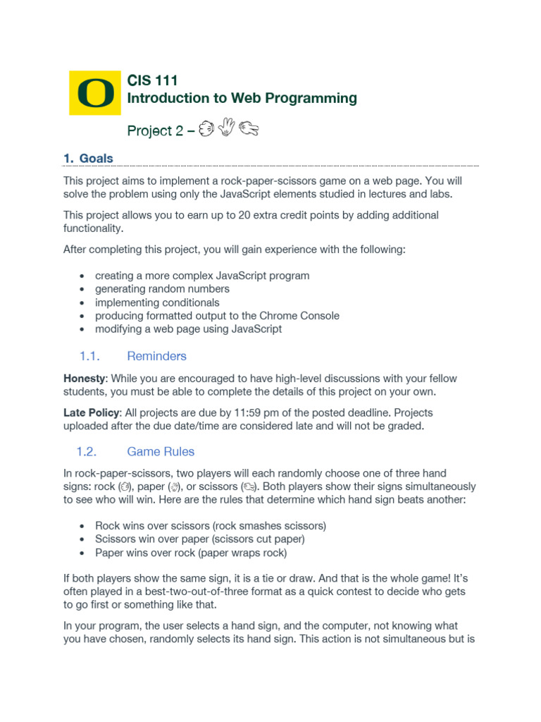 Project 2 | PDF | World Wide Web | Internet & Web