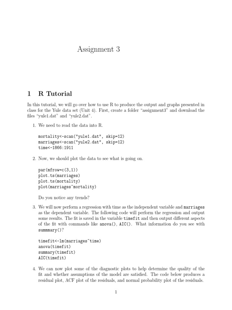 Time Series Practice P2 | PDF