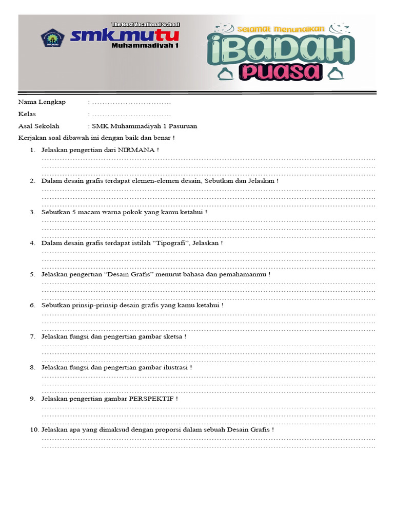 Latihan Soal Multimedia | PDF